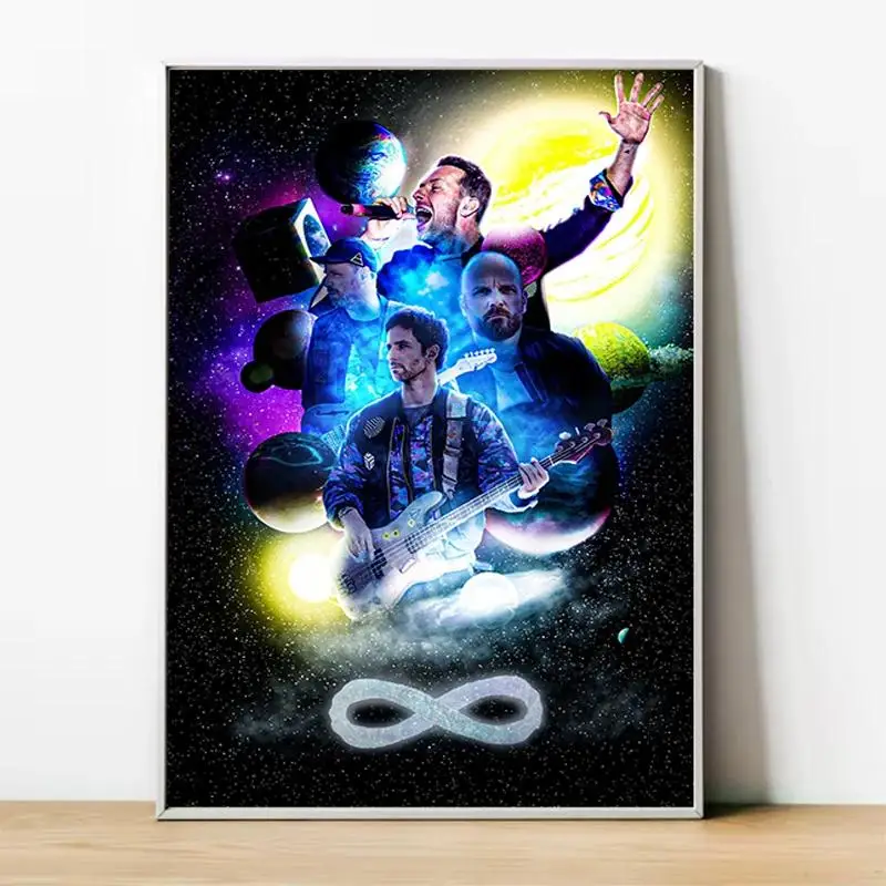 Coldplay-Canvas-Poster-Bedroom-Wall-Decor-Modern-Home-Art-Print-with ...