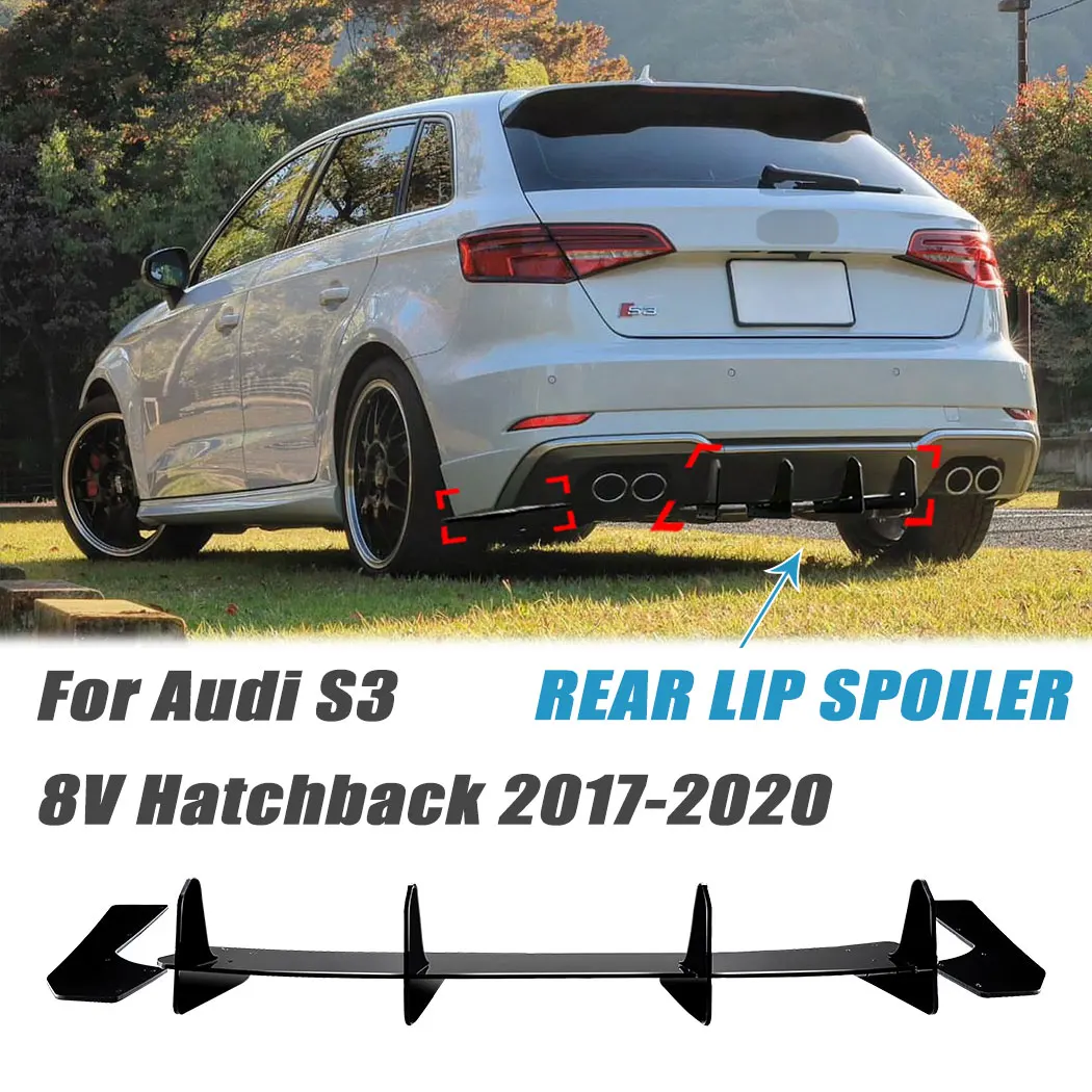 Audi S3 8V Modified: Does This Rear Bumper Lip Actually Improve ...
