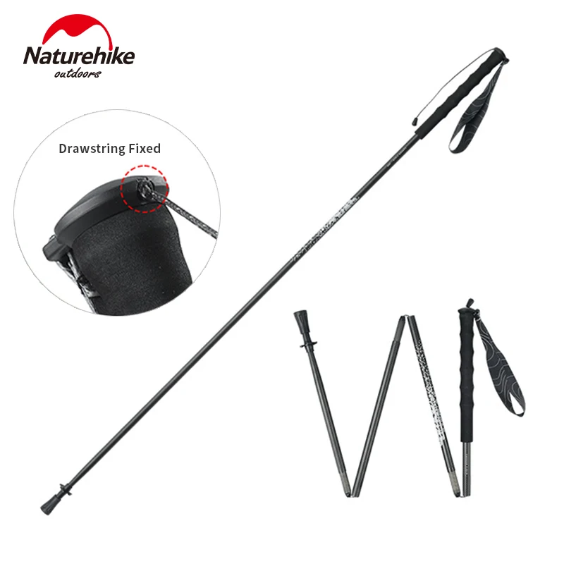 Naturehike-Carbon-Fiber-Collapsible-Telescopic-Sticks-Trekking-Pole ...