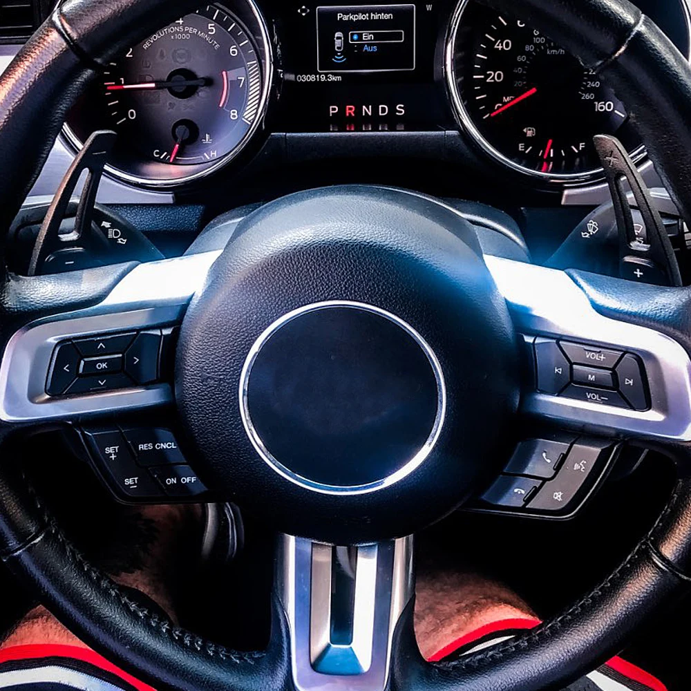 Car Styling for Mustang 2015 2016 2017 2018 2019 DSG Steering Wheel ...