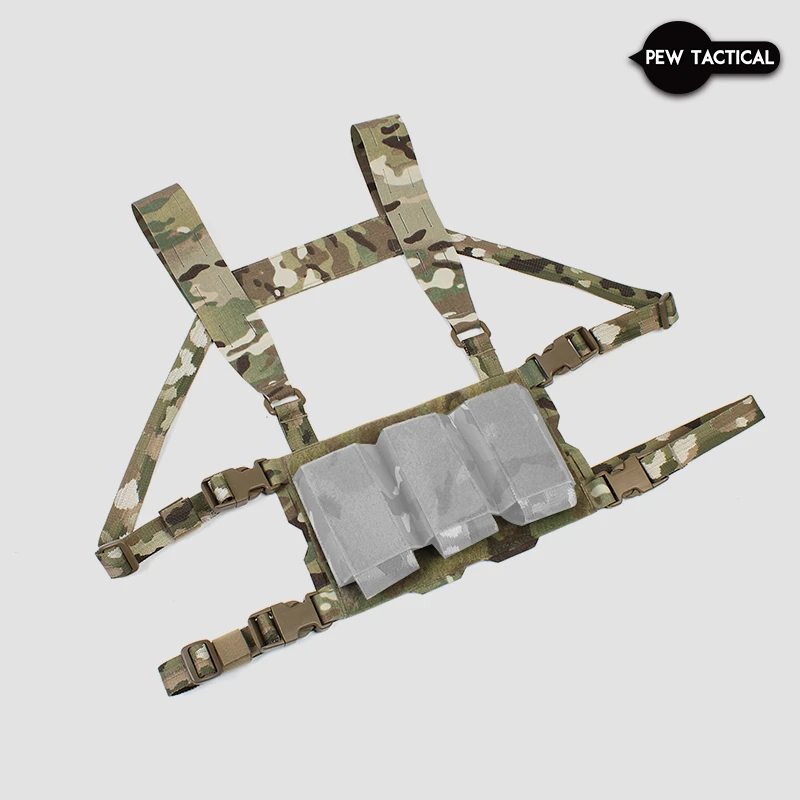 Pew Tactical Ferro Style Chesty Rig Mini Harness Airsoft Hunting Vest ...