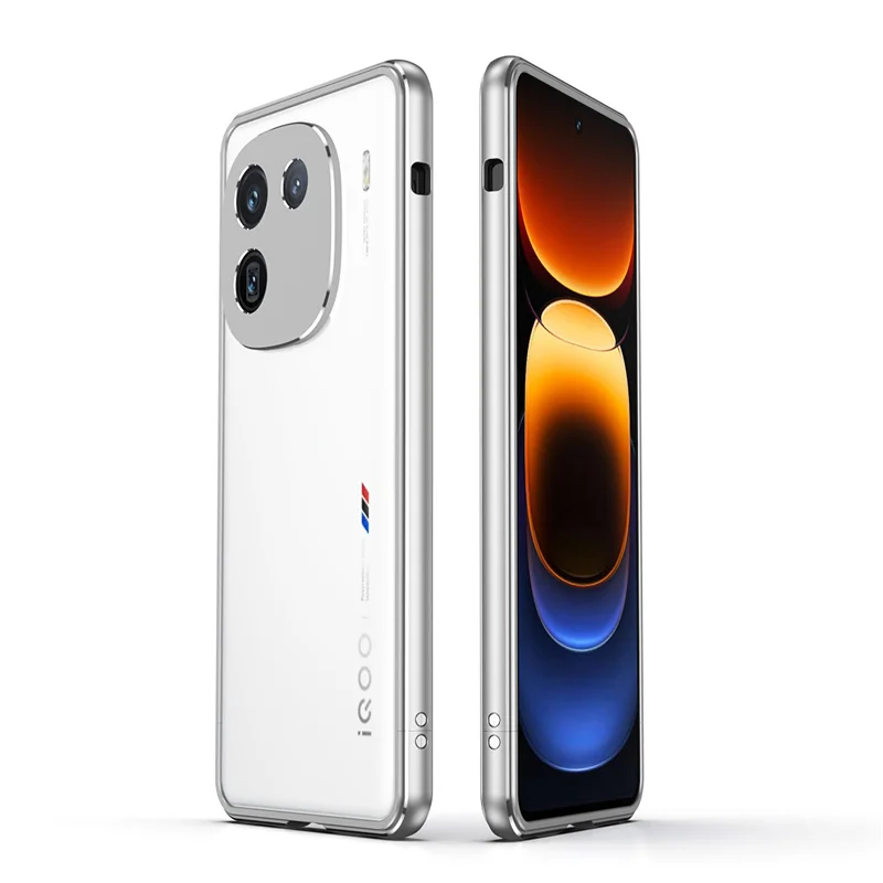 For-Vivo-IQOO-12-PRO-Ultra-Thin-Metal-Aluminum-Bumper-Frame-Cover-Case ...