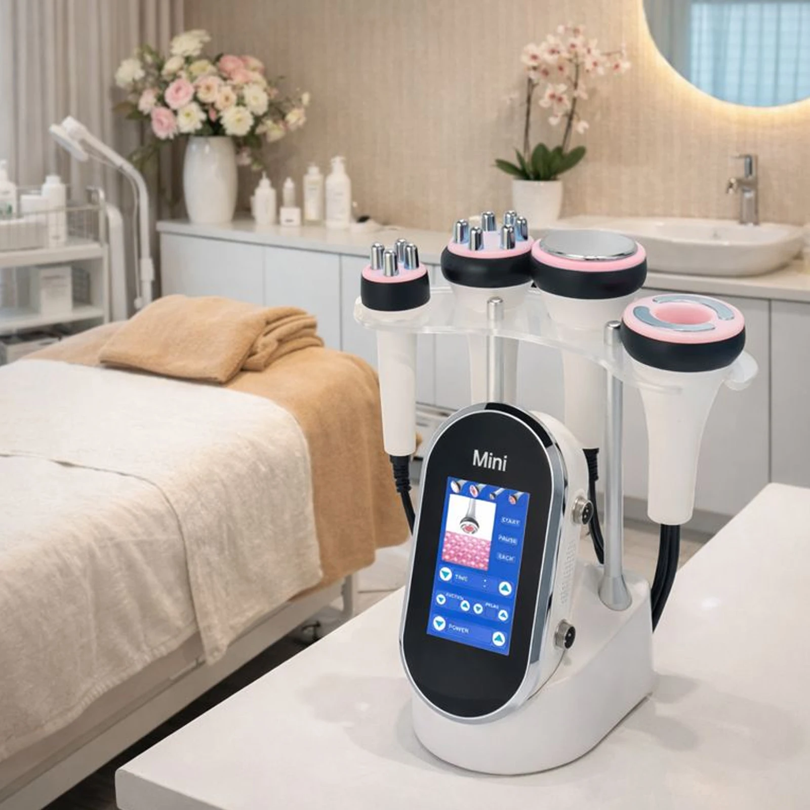 40K 4 IN 1 Body Slimming Cavitation Ultrasonic Weight Loss Skin ...