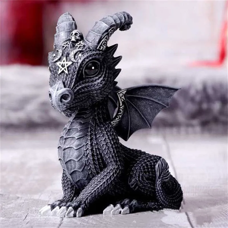 Mythology-Cute-Animal-Statue-Unicorn-Dragon-Cerberus-Griffin-Ouroboros ...