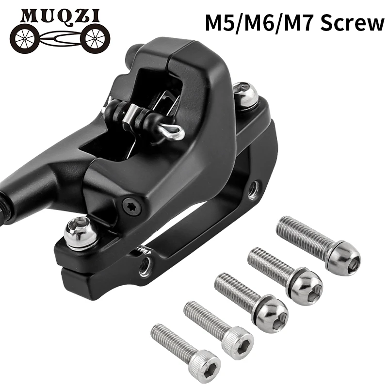 MUQZI 4PCS Bike Screws M5 M6 M7 MTB Road Folding Bike Bolt Bicycle ...