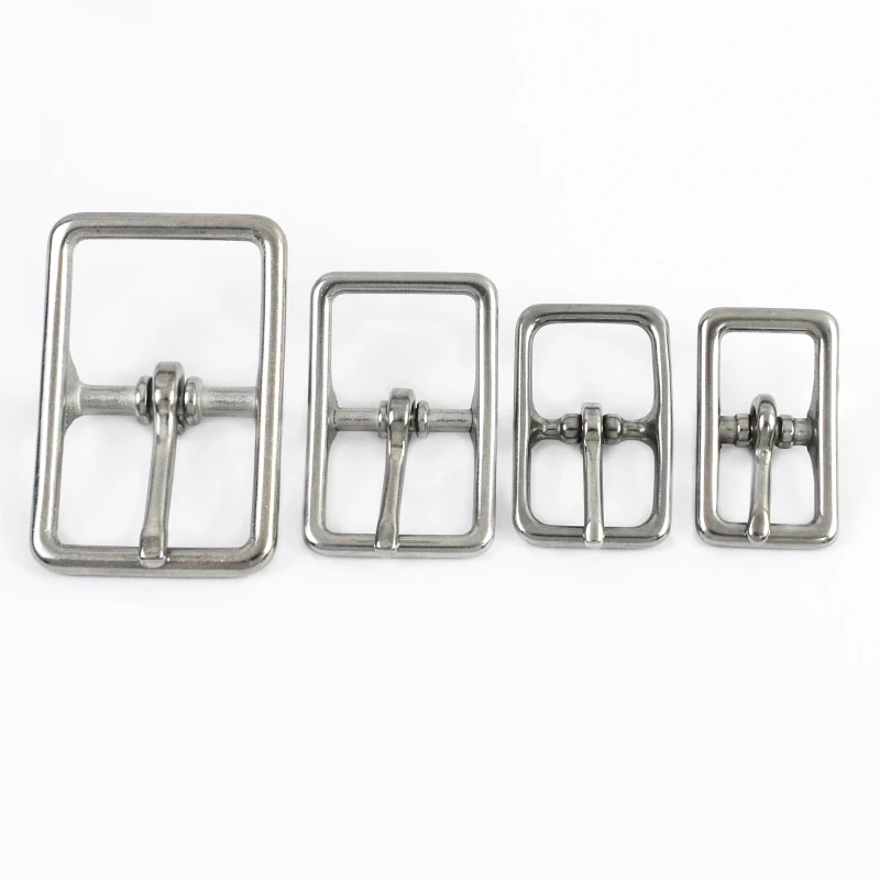 1-5Pcs Stainless Steel Belt Buckle Bag Strap Tri-glide Pin Buckles ...