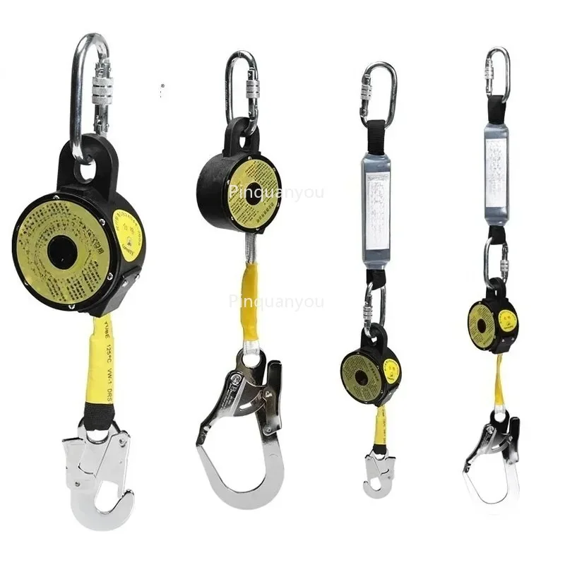 Retractable Self Retracting Lifeline Fall Fall Arrestor 10 Metre Belt ...