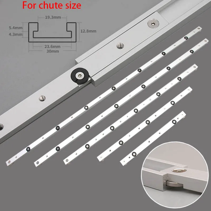 Woodworking-T-Tracks-Aluminum-Miter-T-Bar-T-Slot-T-Slider-Sliding-Nut ...