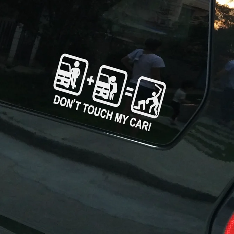 XY-Dont-Touch-Decal-Bumper-Window-Car-Sticker-Vinyl-Decal-Warning-Mark ...