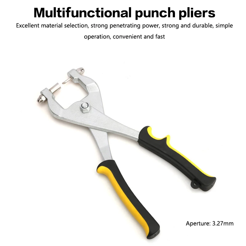 Hand-Operated-Punch-Pliers-Stainless-Steel-Luminous-Iron-Sheet-Aluminum ...