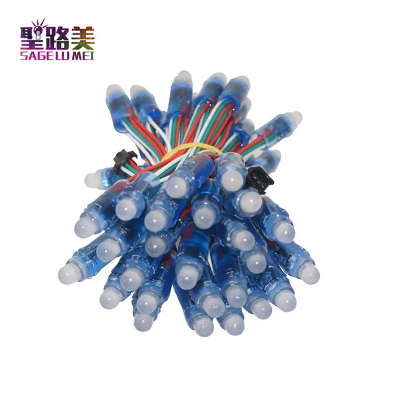 50pcs 12mm Ws2811 Full Color Led Pixel Light Module Dc 5v Ip68 ...