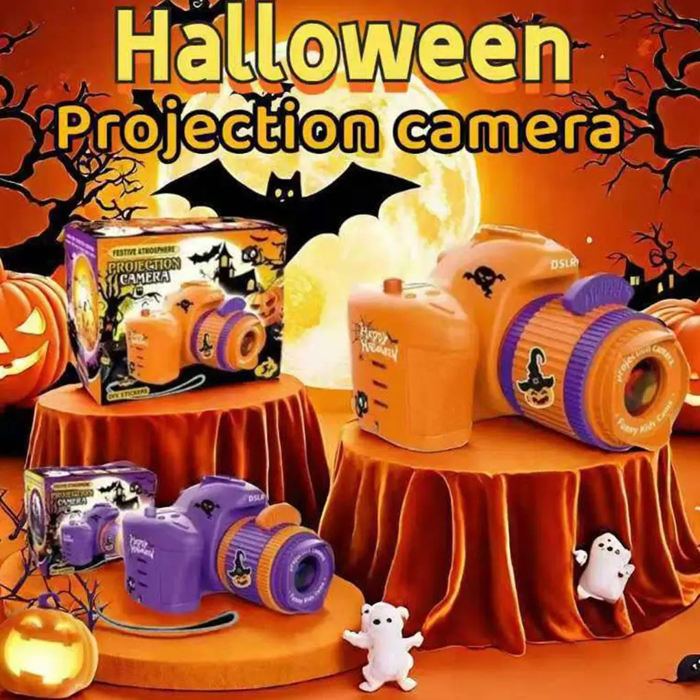 Pumpkin-Lantern-Projector-Camera-ABS-Children-s-Halloween-Puzzle ...