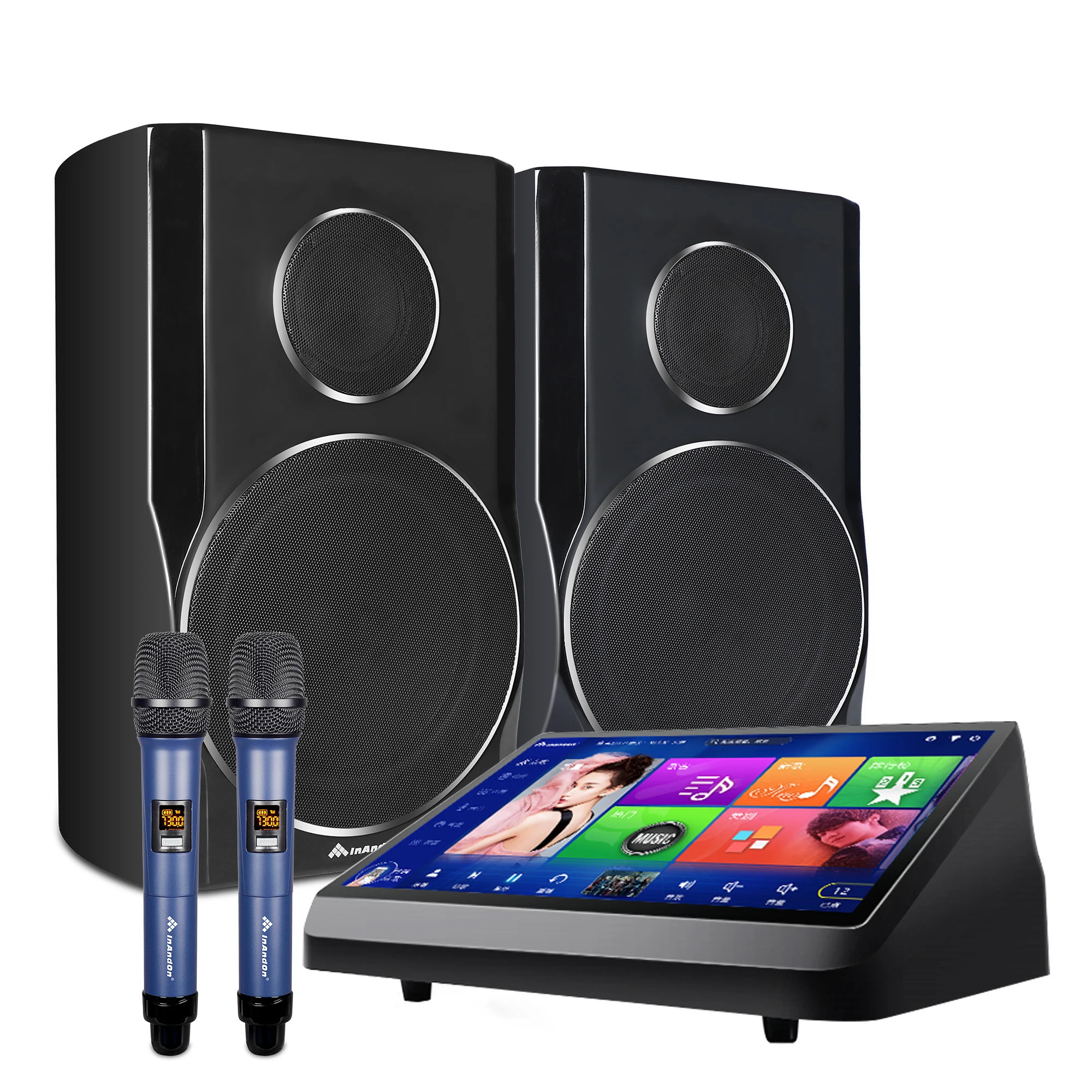 Karaoke-Equipment-InAndOn-All-in-One-KTV-Player-18-5-Touch-Screen-with ...