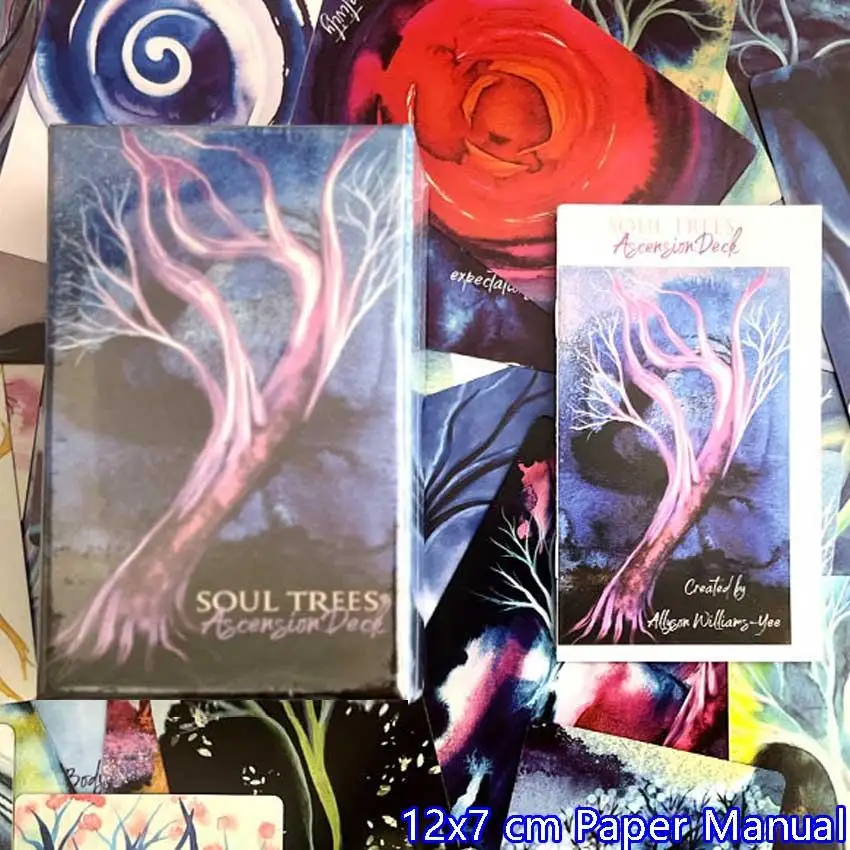 12x7cm-Soul-Trees-Ascension-Deck-Tarot-Cards-with-Paper-Manual-Guide ...