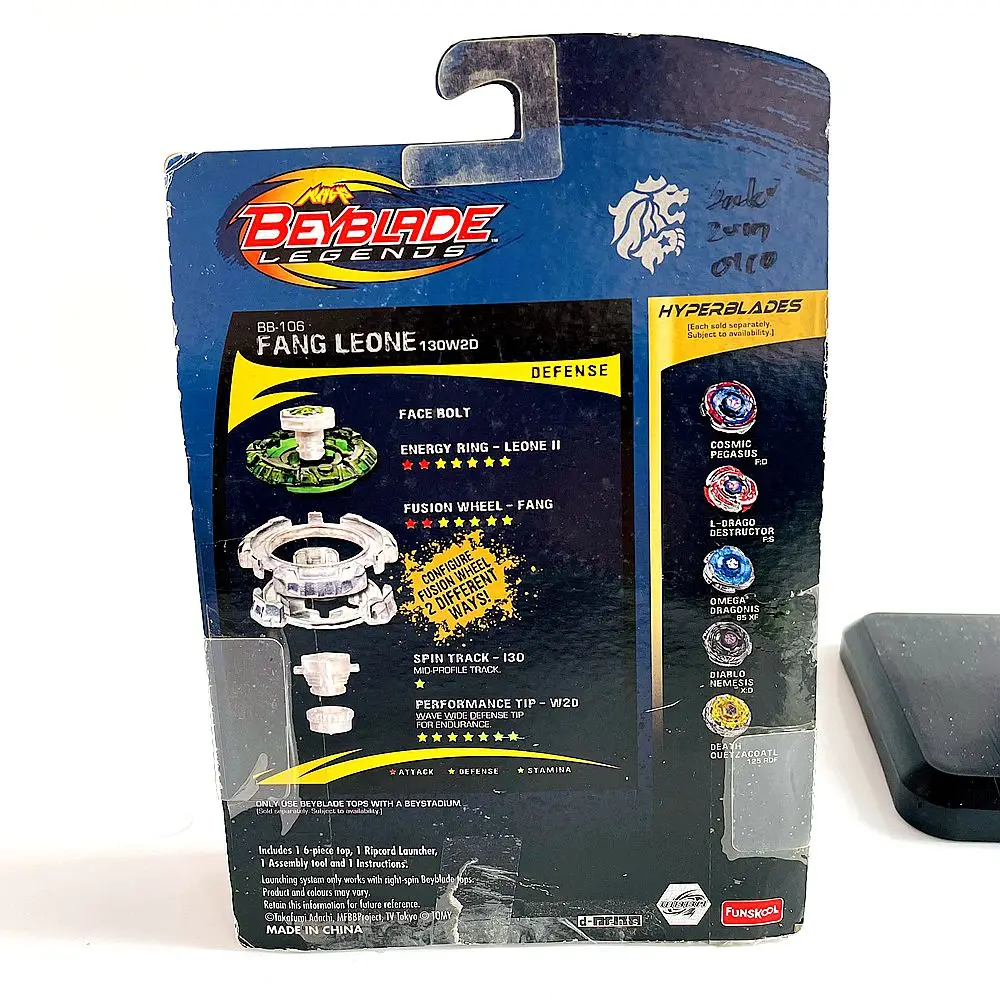 Beyblade Pegaso Contro Leone