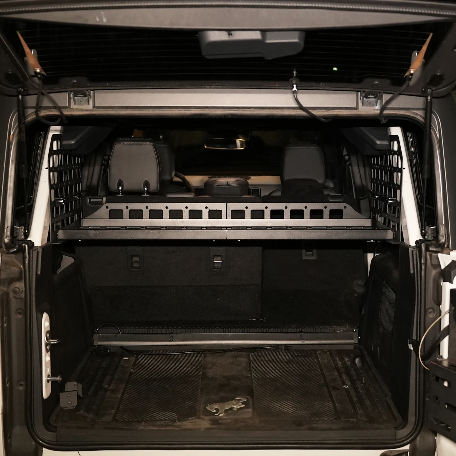For Ford Bronco 4dr 2021-2025 Molle Panel Rear Trunk Center Shelf Side ...