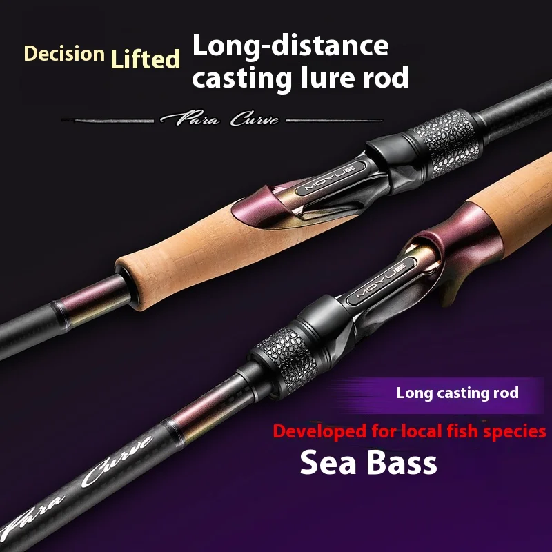 Paia Cui Ve Spinning/casting Fishing Rod RF Two Bass Toray T1100G+46T ...