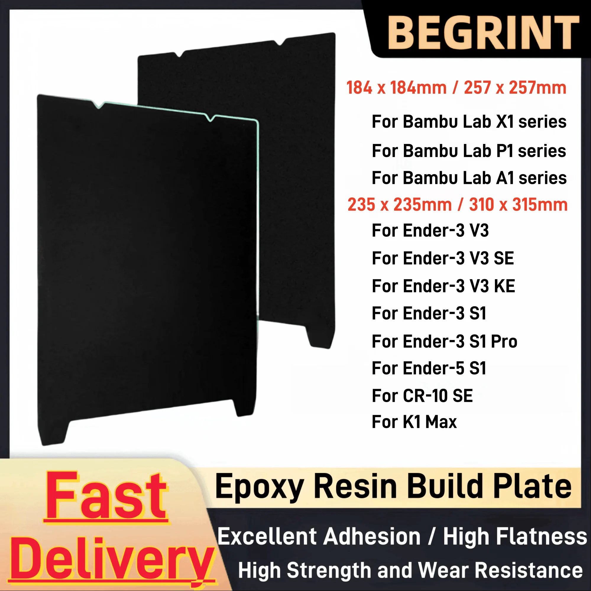 Epoxy-Resin-Build-Plate-235-235mm-310-315mm-for-Creality-K1-Max-Ender-3 ...