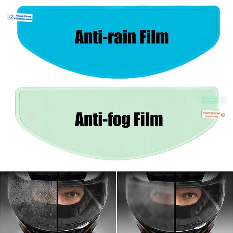 Motorcycle-Helmet-Windshield-Anti-fog-Rainproof-Film-Durable-Nano ...