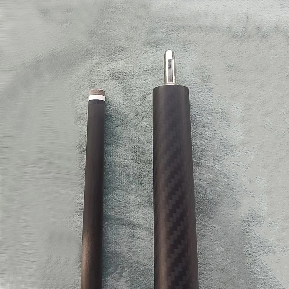 100% Carbon Fiber Play Cue 3k Plain Carbon Handle Carbon Shaft Billiard ...