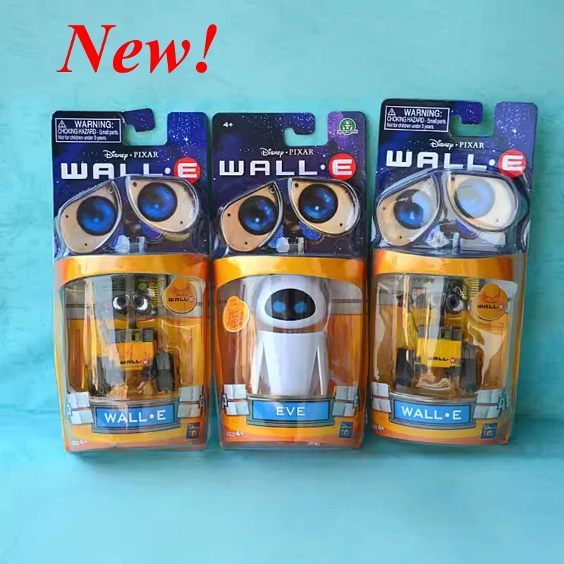 New! Disney Pixar Movie Wall-E Robot 6cm Wall E & EVE 11cm PVC Action ...