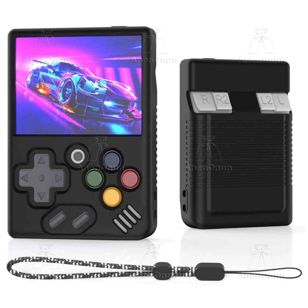 Miyoo Mini V4/Miyoo Mini Full Protective Case with Lanyard Anti-fall ...