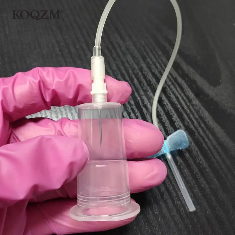 10pc-Disposable-Blood-Collection-Holder-with-Exchangeable-Needle-Vacuum ...