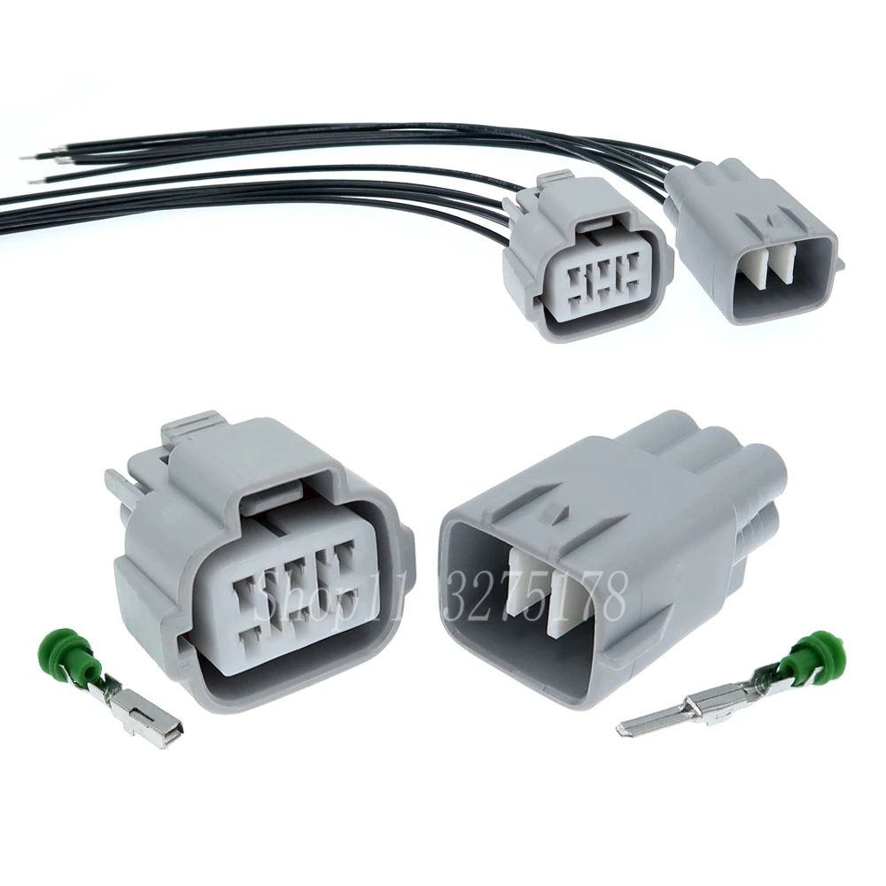 1-Set-6-Pin-6188-0175-6189-0323-Car-Headlight-Wiper-Spray-Water-Wire ...