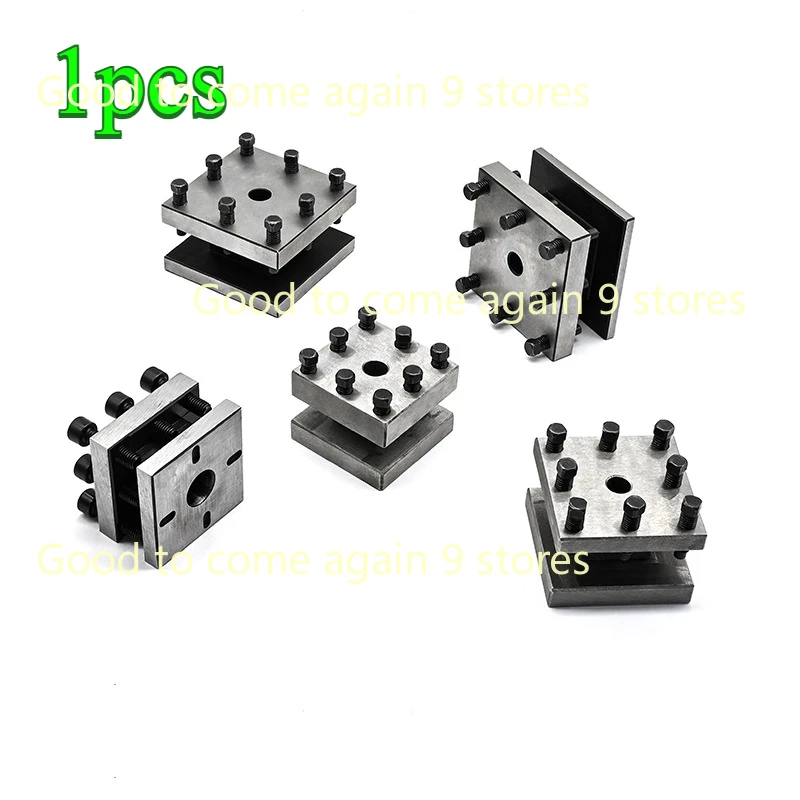 1pcs Lathe Four Workstations Knife Holder Square Tool Holder Fixture ...