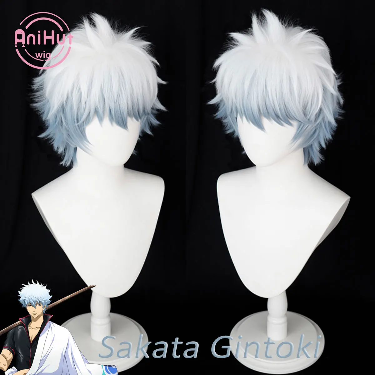 AniHut-Sakata-Gintoki-Gin-Tama-Cosplay-Wig-Heat-Resistant-Synthetic ...