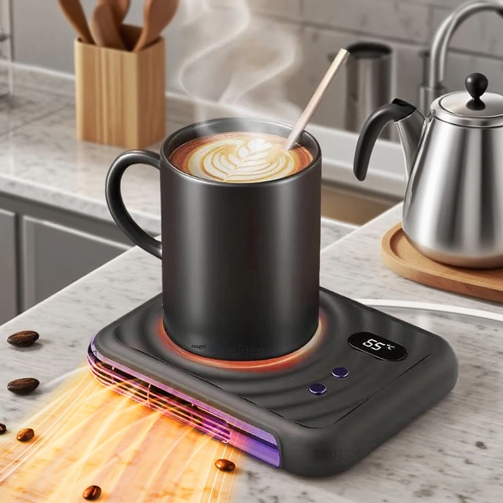 Electric Cup Warmer Cup Heater 2 in 1 Coffee Tea Mug Warmer Portable ...