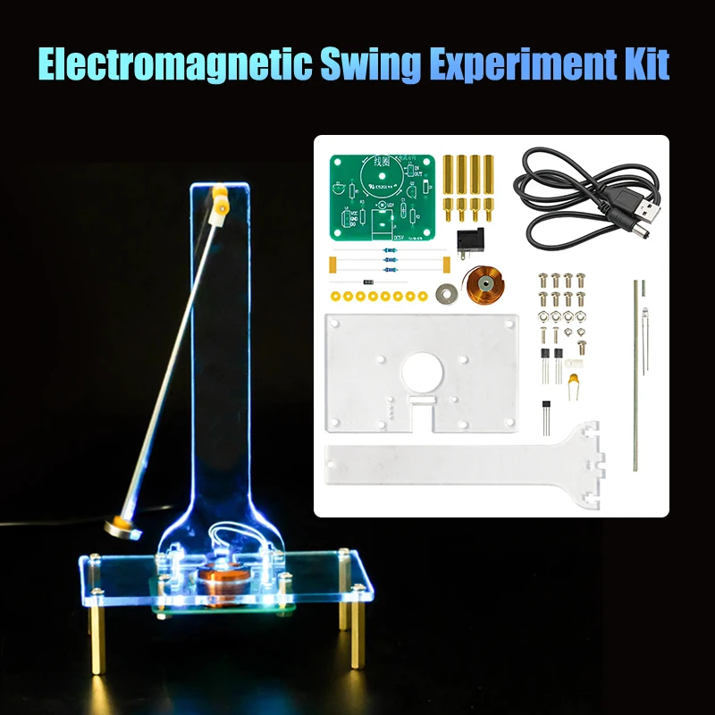DIY-Electromagnetic-Swing-Induction-Kit-PCB-Teaching-Training ...