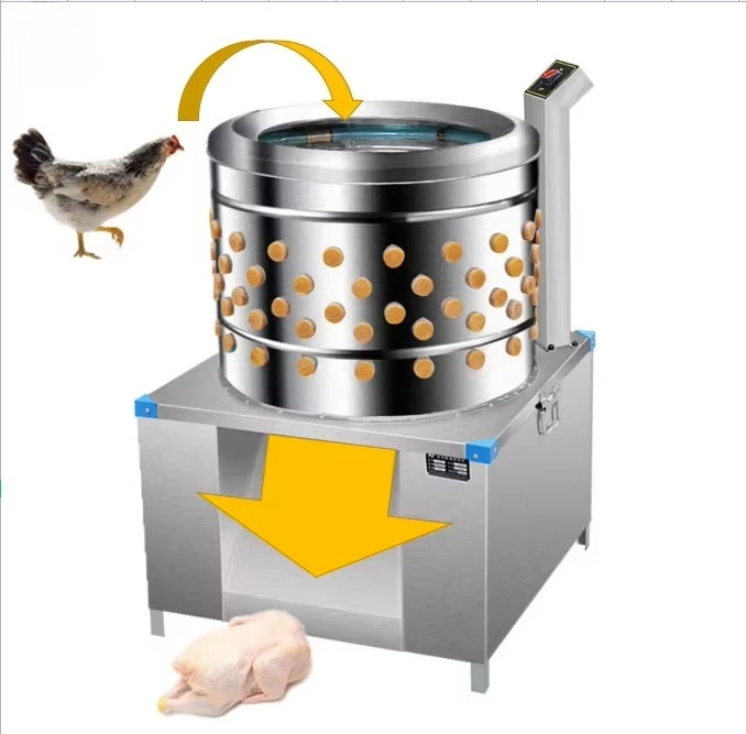Whole Chicken 30 Seconds Quick Hair Removal Chicken Poultry Plucker ...