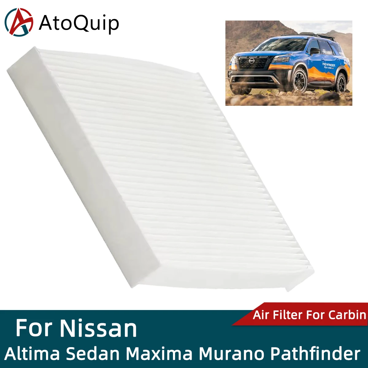 Car Cabin Air Filter for Nissan Altima Sedan Maxima Murano Pathfinder ...