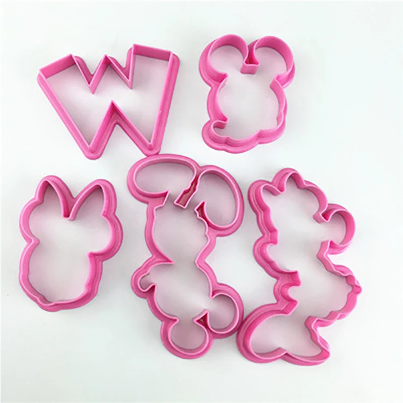 New-5Pcs-Cake-Tools-Animal-Mouse-Cookie-Cutter-Set-Christmas-Biscuit ...