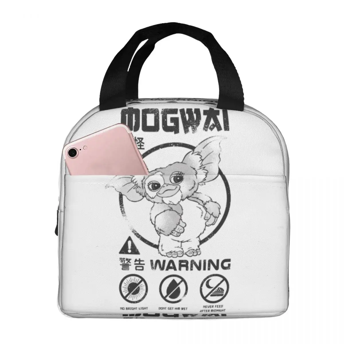Gremlins Mogwai Rules Lunch Bags Portable Insulated Cooler Gizmo 80s ...