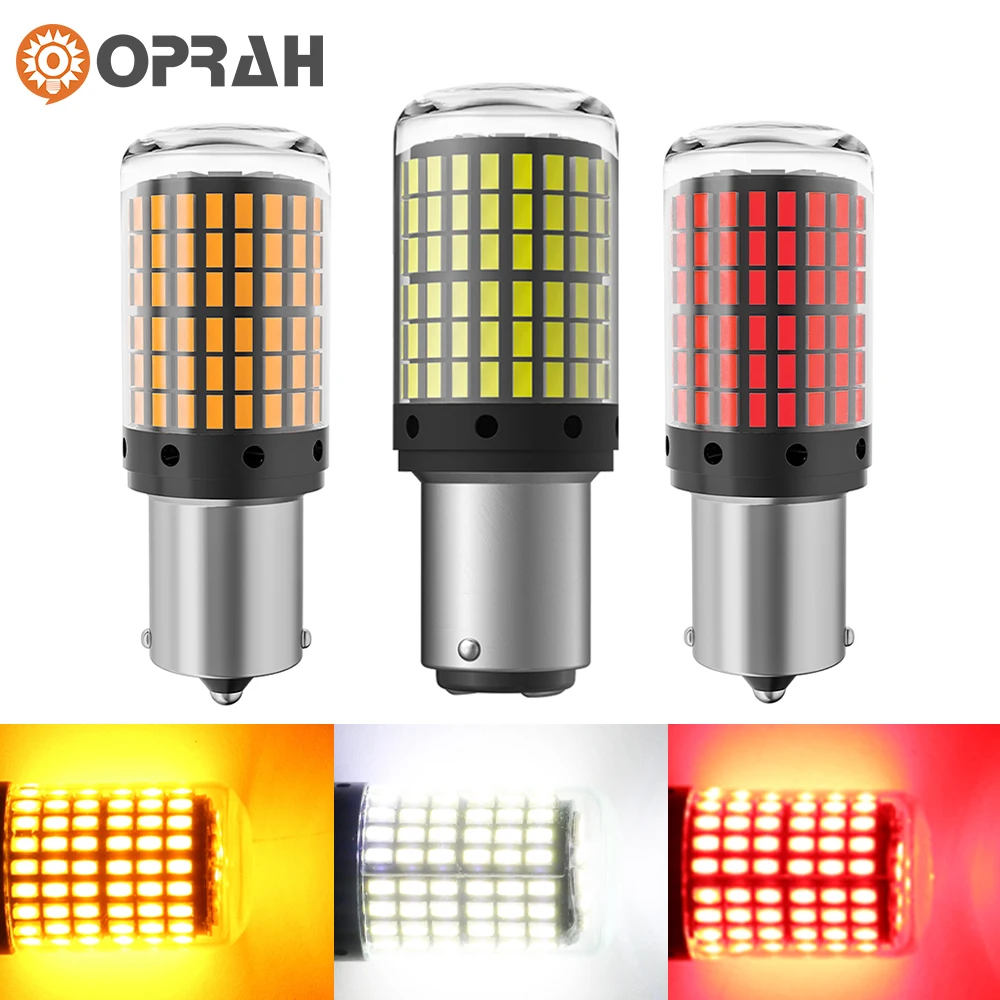 1pcs-Super-Bright-Car-Light-PY21W-P21W-LED-1156-1157-BAY15D-P21-5W ...
