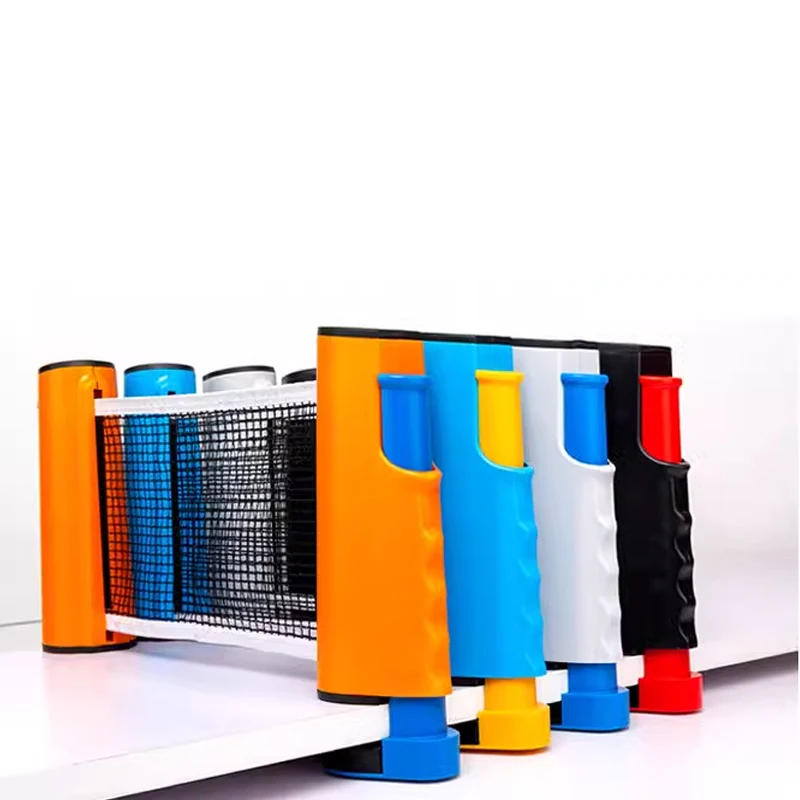 Table-Tennis-Net-Equipments-Anywhere-Retractable-Rack-Sports-Portable ...