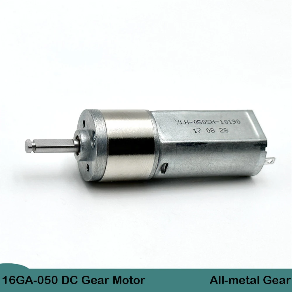 16GA-050-DC-3V-7-4V-Mini-Micro-Metal-Gearbox-Gear-Motor-50-130RPM-Gear ...