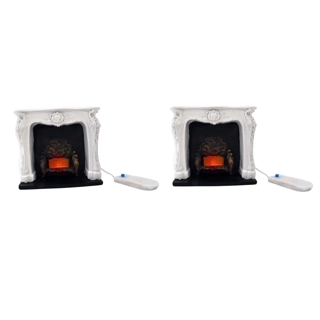 Resin Miniature Fireplaces