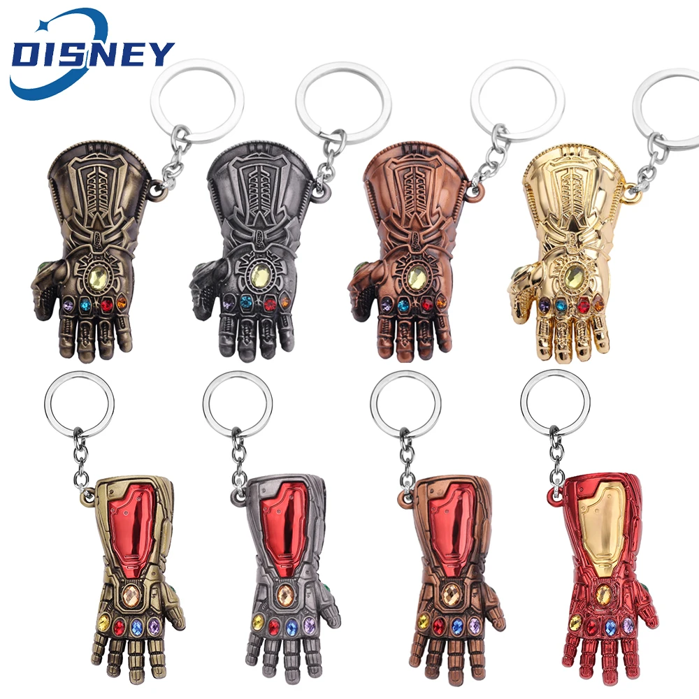 Avengers-Thanos-Infinity-Gauntlet-Keychain-Disney-Superhero-Iron-Man ...