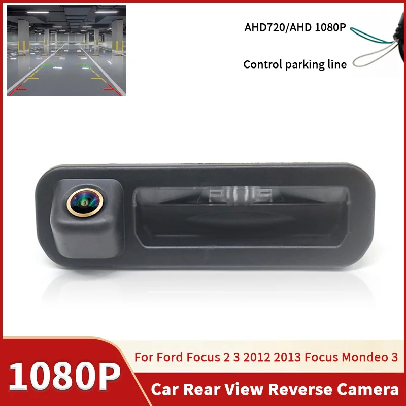 AHD 1080P Car Rear View Reverse Camera For Ford Focus 2 3 2012 2013 ...