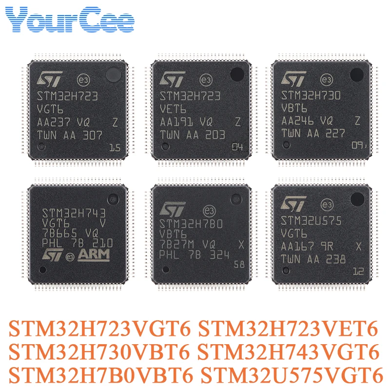 LQFP-100-ARM-32-MCU-STM32H723VGT6-STM32H730VBT6-STM32H743VGT6 ...