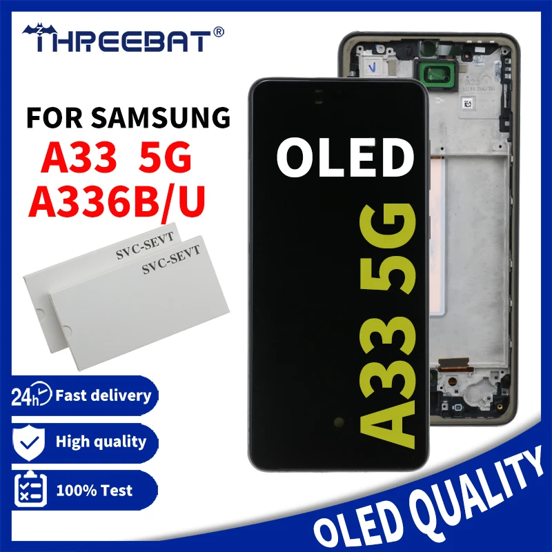 Pantalla-OLED-para-Samsung-A33-5G-A336B-A336U-LCD-pantalla-t-ctil ...