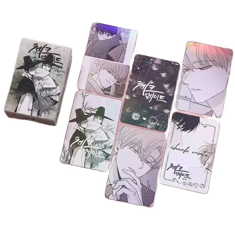 55Pcs-Set-Comic-Checkmate-Jeong-Eunsung-Lee-Suhyun-Laser-Lomo-Card ...