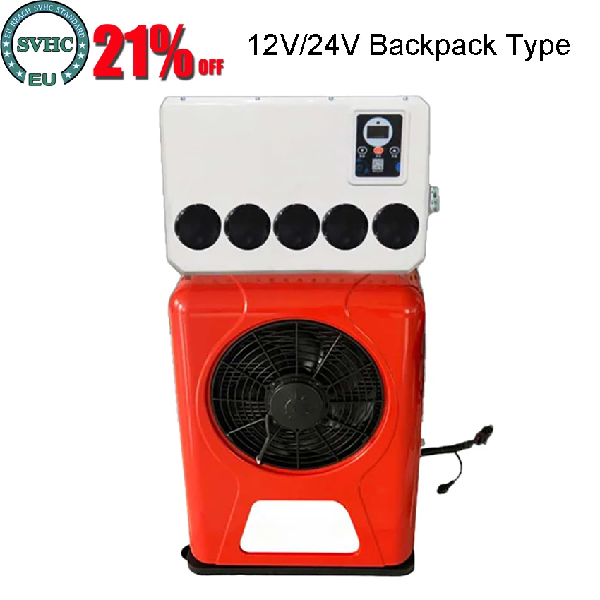 Electric parking air conditioning 24V refrigeration integrated machine ...