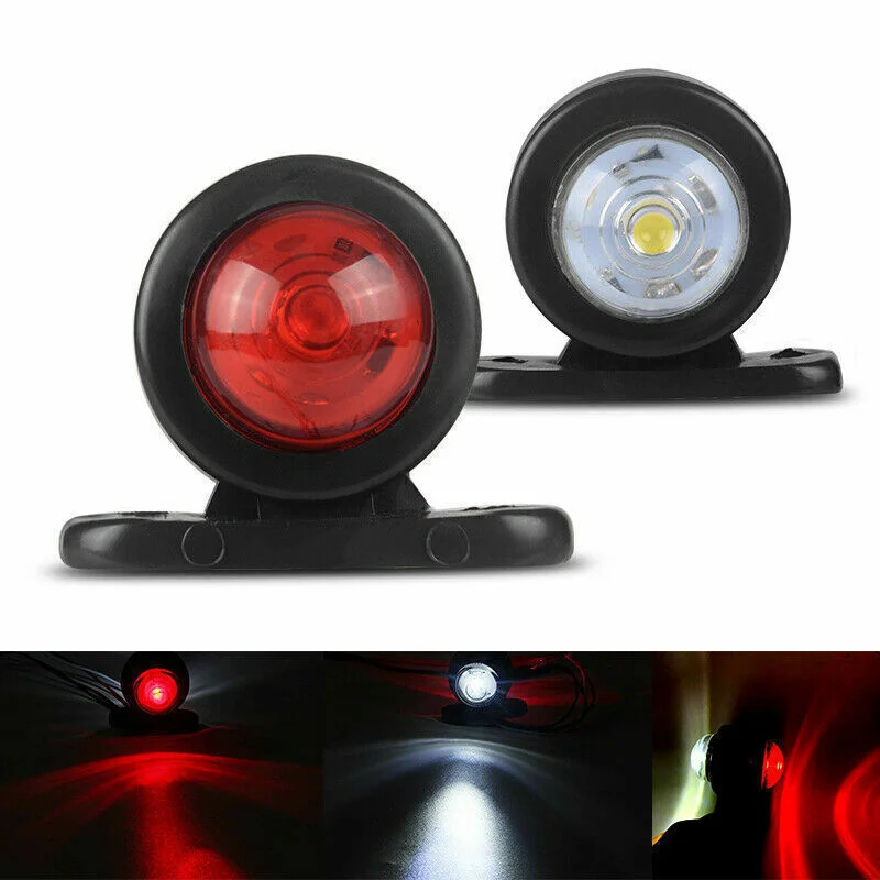 12-24V-DC-Mini-double-sided-truck-side-lights-Waterproof-noiseless-LED ...