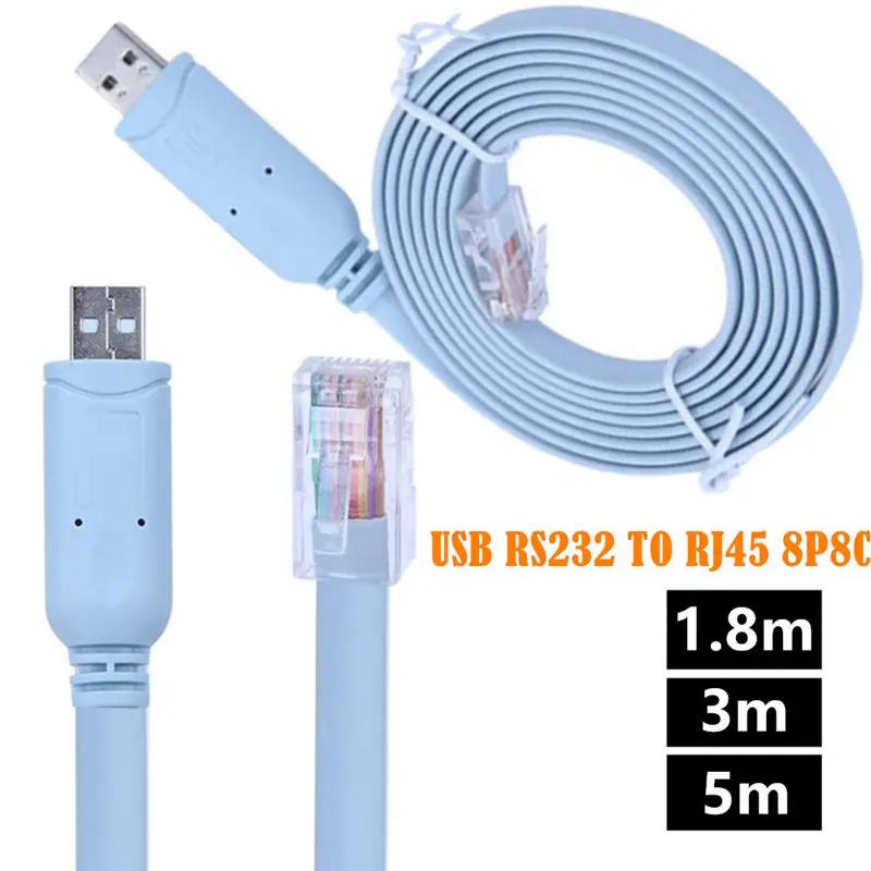 USB-RS232-To-RJ45-8P8C-Serial-Port-Cable-USB-To-RJ45-Serial-Port ...