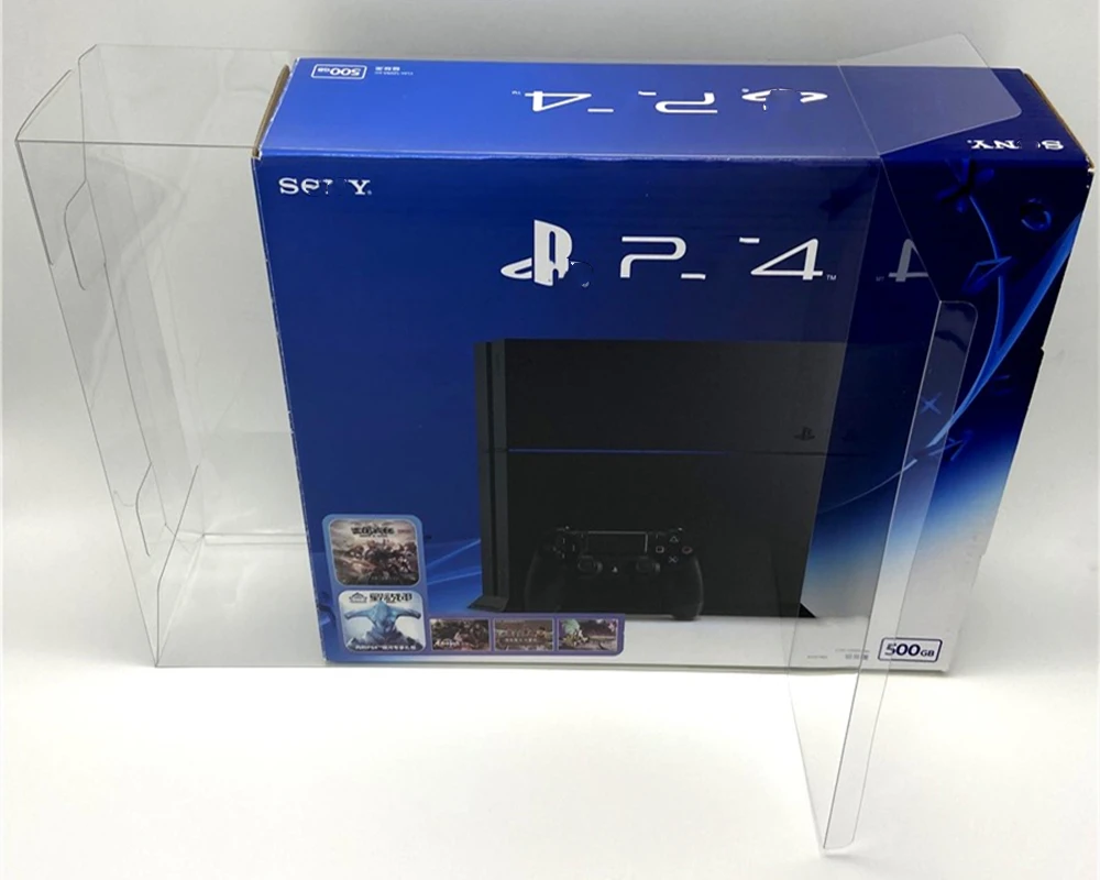 Protector de caja transparente para PS4/1200, caja de colección para ...