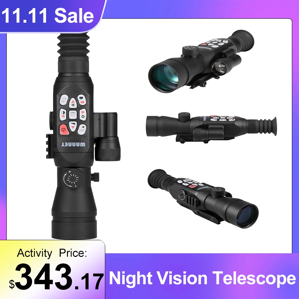 1080P-Full-Color-Night-Vision-Telescope-Monocular-Nightshot-Vision ...